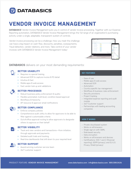Vendor Invoice Management Made Easy